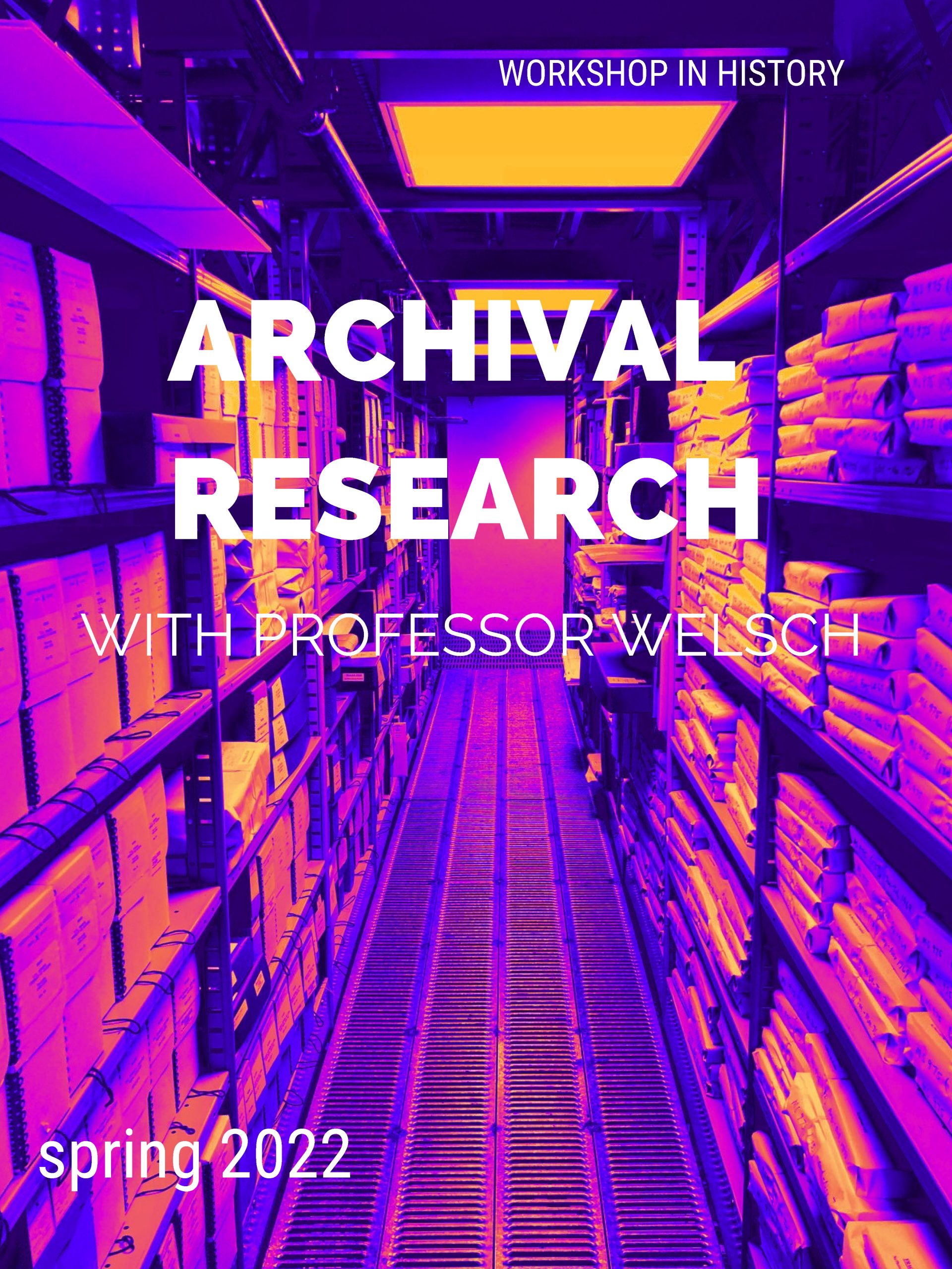 Workshop: Archival Research