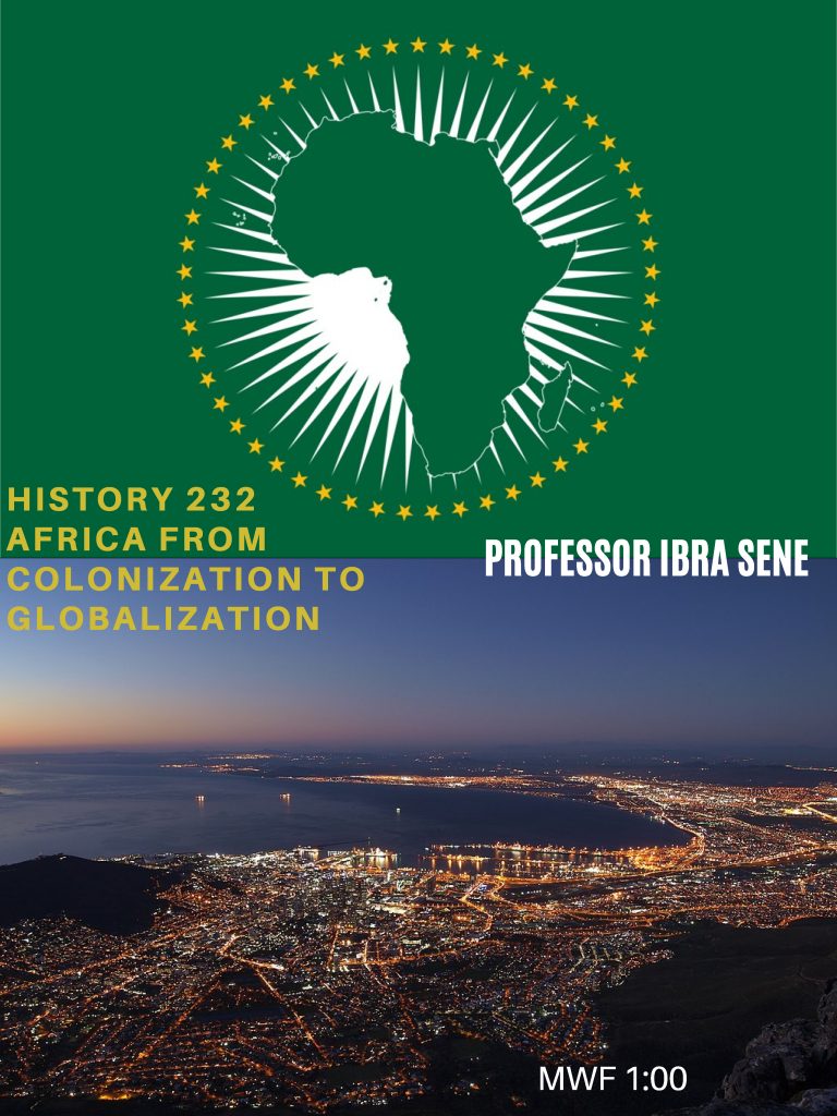 232: Africa from Colonization to Globalization